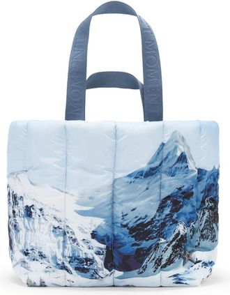 Perfect Moment sac cabas &agrave; imprim&eacute; graphique - Bleu