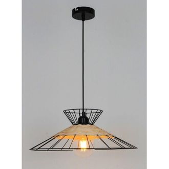 Sampa Helios Suspension interieure led metal et rotin Sampa Helios manille 88536933 88536933 88536933 88536933 88536933 88536933 88536933 88536933 88536933