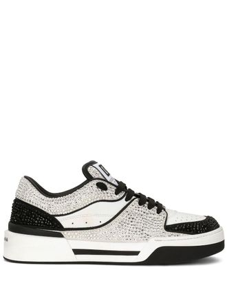 Dolce & Gabbana baskets &agrave; ornements en cristal - Blanc