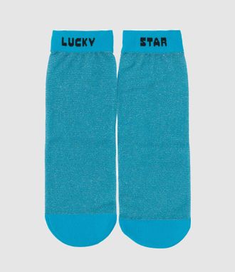 Mother Chaussettes The Slipper Blue Lucky Star
