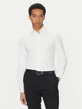 Guess Hemd 5GHH19 6242A Wei&szlig; Regular Fit