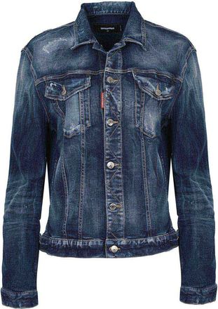 Dsquared2 Veste En Jean - Bleu