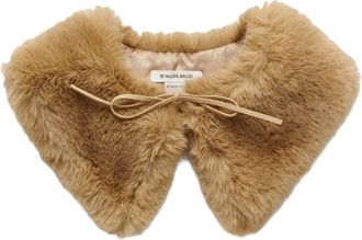 By Malene Birger Col en Fausse Fourrure Luxueux - Femme - Accessoires - Brun - Taille: ONE Size