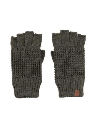 Bickley+Mitchell Waffle Knit Fingerless Gloves