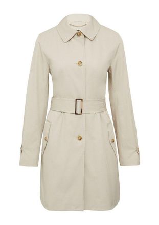 s.Oliver Trenchcoat Outdoor-Mantel Leicht gef&uuml;tterter Mantel im Trench-Stil