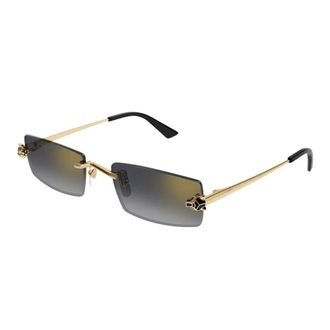 Cartier Panth&egrave;re Sonnenbrille - - Accessories - unisex - Gelb - 55 MM