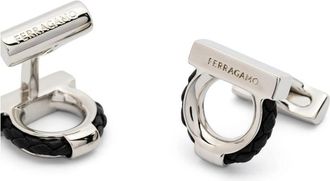 Ferragamo Gancini Cufflinks - Silver