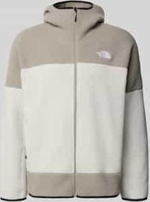The North Face Fleecejacke mit Kapuze und Logo-Stitching