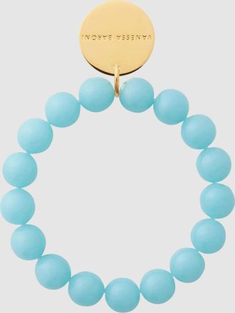 Vanessa Baroni Bracelet Mini Beads Flex Opaline Blue