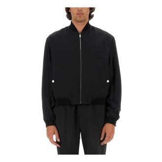 Versace Reversible Blouson La Vacanza - - Jackets - Herren - Schwarzk - L