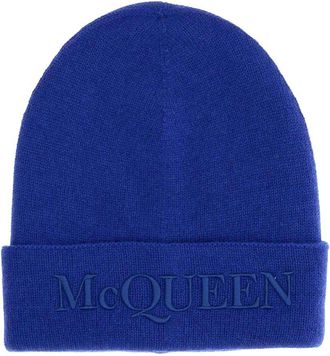 Alexander McQueen Hut - Blau