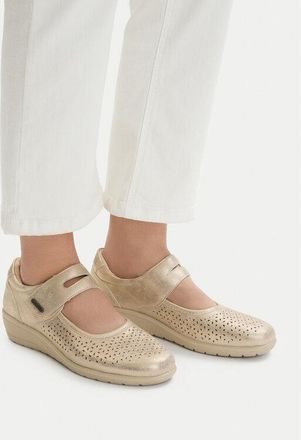 Go Soft Halbschuhe CEO-JD63-11 Goldfarben