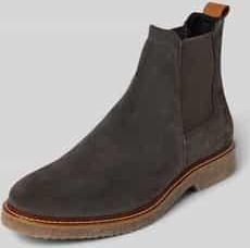 Marc O'Polo Chelsea Boots aus echtem Veloursleder Modell LINUS 4B