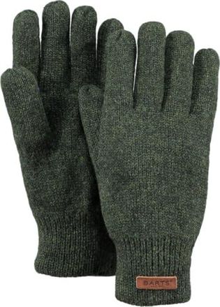 Barts Gants Haakon Lambswool Homme - en tricot avec doigts laine doublure Hiver automne-hiver - S/M olive