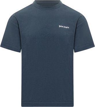 Palm Angels Homme, Tops, Bleu, Taille: L Logo Tripack Tee