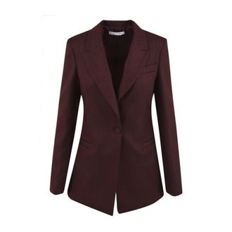 Mar De Margaritas Lola Nadelstreifen-Blazer - - Jackets - Damen - Rot - L