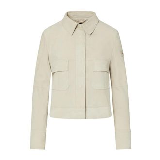 Peuterey Sands Wildlederjacke - - Jackets - Damen - Wei&szlig; - S