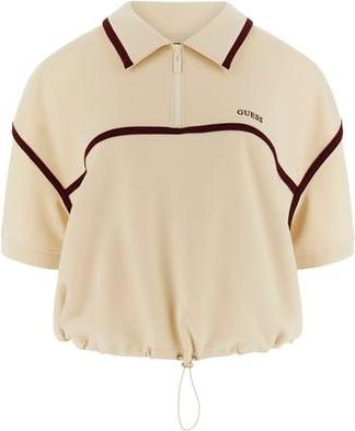 Guess Polo court Jasmine &agrave; coutures contrastantes
