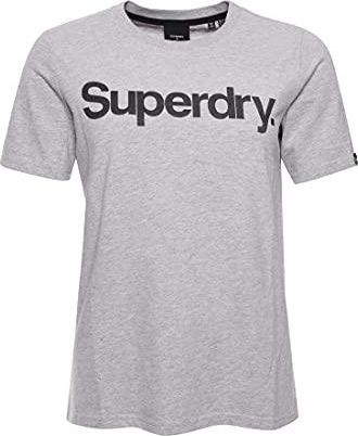 Superdry CL Tee T-Shirt, Ice Marl, L Femme