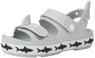 Crocs Unisex Kinder Crocband Cruiser Sandal K Sandalen, Shark Light Grey, 37/38 EU