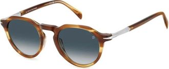 Eyewear by David Beckham unisex, Accessoires, Brun, Taille: 50 MM Pantos Lunettes de soleil