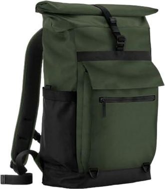 Quadra Axis roll-top backpack - Forest Night - One size
