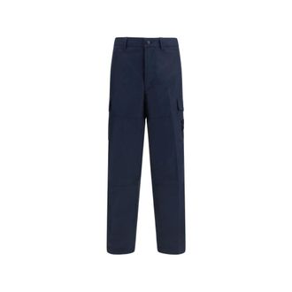 Stone Island Homme, Pantalons, Bleu, Taille: W32 Cargo Pantalons
