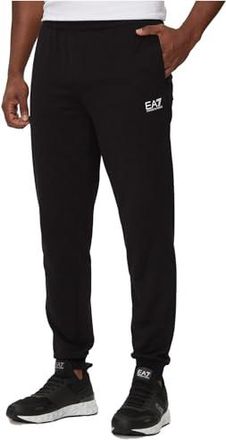Emporio Armani Hommes Logo Joggers, Black/White, Noir/Blanc., M