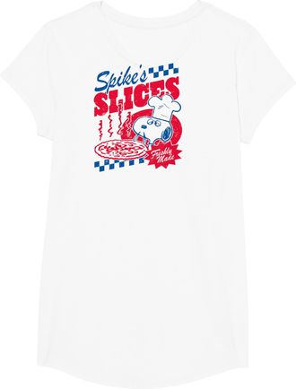 Peanuts Spikes Pizzascheiben T-Shirt