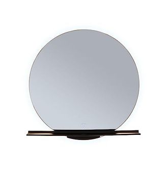 Paulmann 71091 Miroir lumineux LED Miro IP44 Tunable White 500lm 230V 11W Miroir LED, Noir mat luminaire de salle de bain