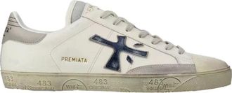 Premiata Steven 7633 - Homme - Chaussures - Blanc - Taille: 44 EU