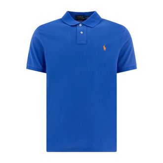 Polo Ralph Lauren Klassisches Baumwoll-Poloshirt - - Tops - Herren - Blau - S