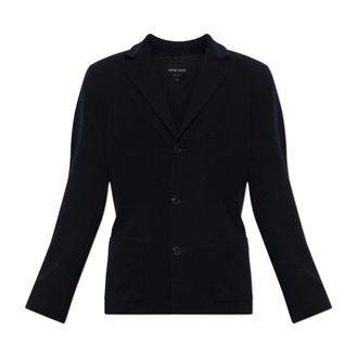 Giorgio Armani Herren, Jacken, Blau, 2XLGr&ouml;&szlig;e