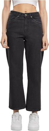 Urban Classics Pantalon en Denim pour Femme, Noir délavé, W26