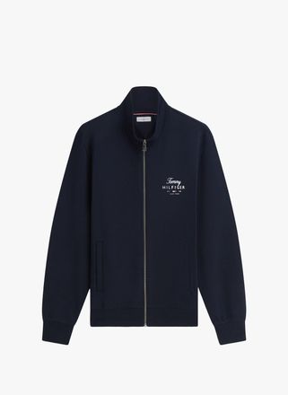 Tommy Hilfiger Sweat zipp&eacute; &agrave; logo en coton