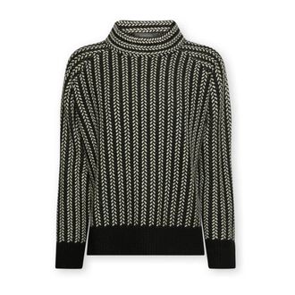 Elena Miro Damen, Strickwaren, Schwarzk, XSGr&ouml;&szlig;e