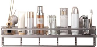 Generic Shower Caaddy - Suction Shower Caaddy | Shower Shelf No Drilling | Shower Caaddy Hanging | Vacuum Shower Caaddy Suction Cup | Removable Wall Shelf Sho