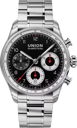 Union Glash&uuml;tte/SA. Belisar Chronograph 40mm, Automatik Herrenuhr D009.227.11.052.00