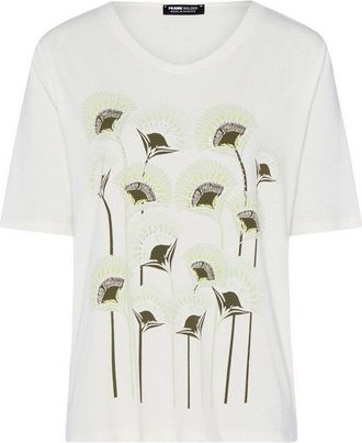 Frank Walder T-Shirt mit floralem Print