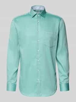Seidensticker Regular Fit Businesshemd aus Baumwolle mit Kentkragen