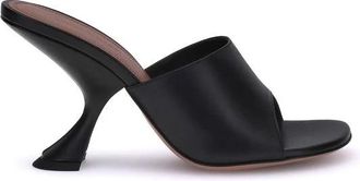 Amina Muaddi Femme, Chaussures, Noir, Taille: 38 EU Sandales Taylor