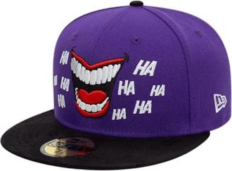 New Era ERA 59FIFTY Smile Joker, Noir, Taille Unique