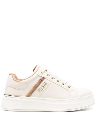 Alviero Martini 1A Classe Sneakers aus Leder - Wei&szlig;