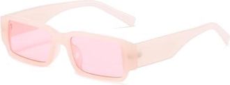 Generic Lunettes De Soleil Dext&eacute;rieur &Agrave; Petite Monture For Hommes, For Les D&eacute;placements Quotidiens, Sports Et Vacances(Pink)
