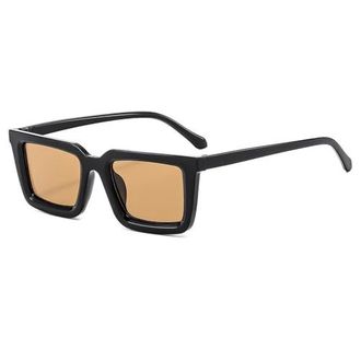 Generic Lunettes De Soleil Carr&eacute;es &Agrave; Petite Monture For Hommes, Conduite En Plein Air, Sport For Femmes(Brown)