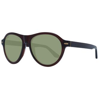 Serengeti Eyewear Homme, Accessoires, Brun, Taille: ONE Size Lunettes de soleil rondes en acétate