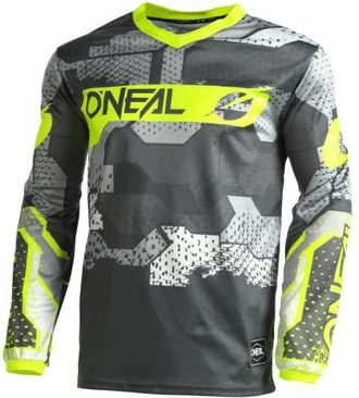 O'Neal | Maillot de Motocross Manches Longues | Enfants | MX MTB VTT | Matière légère, Coupe Ergonomique Slim fit pour Un Ajustement Parfait | Element Youth 