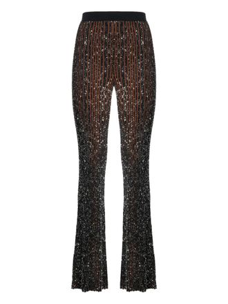 Missoni pantalon brod&eacute; de sequins - Noir
