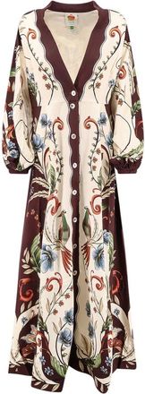 Farm Rio Millena Maxikleid - - Dresses - Damen - Mehrfarbig - S