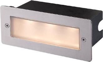 Lucande Wandleuchte außen Holly aus Edelstahl von Lucande